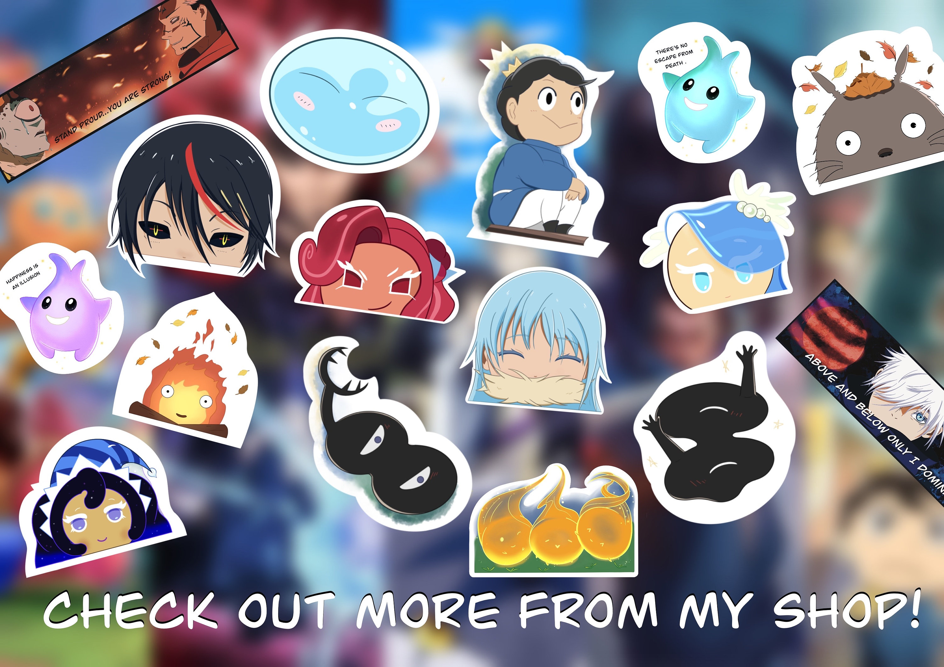 Sukuna V Jogo Slap Sticker - Jujutsu Kaisen Anime - Etsy