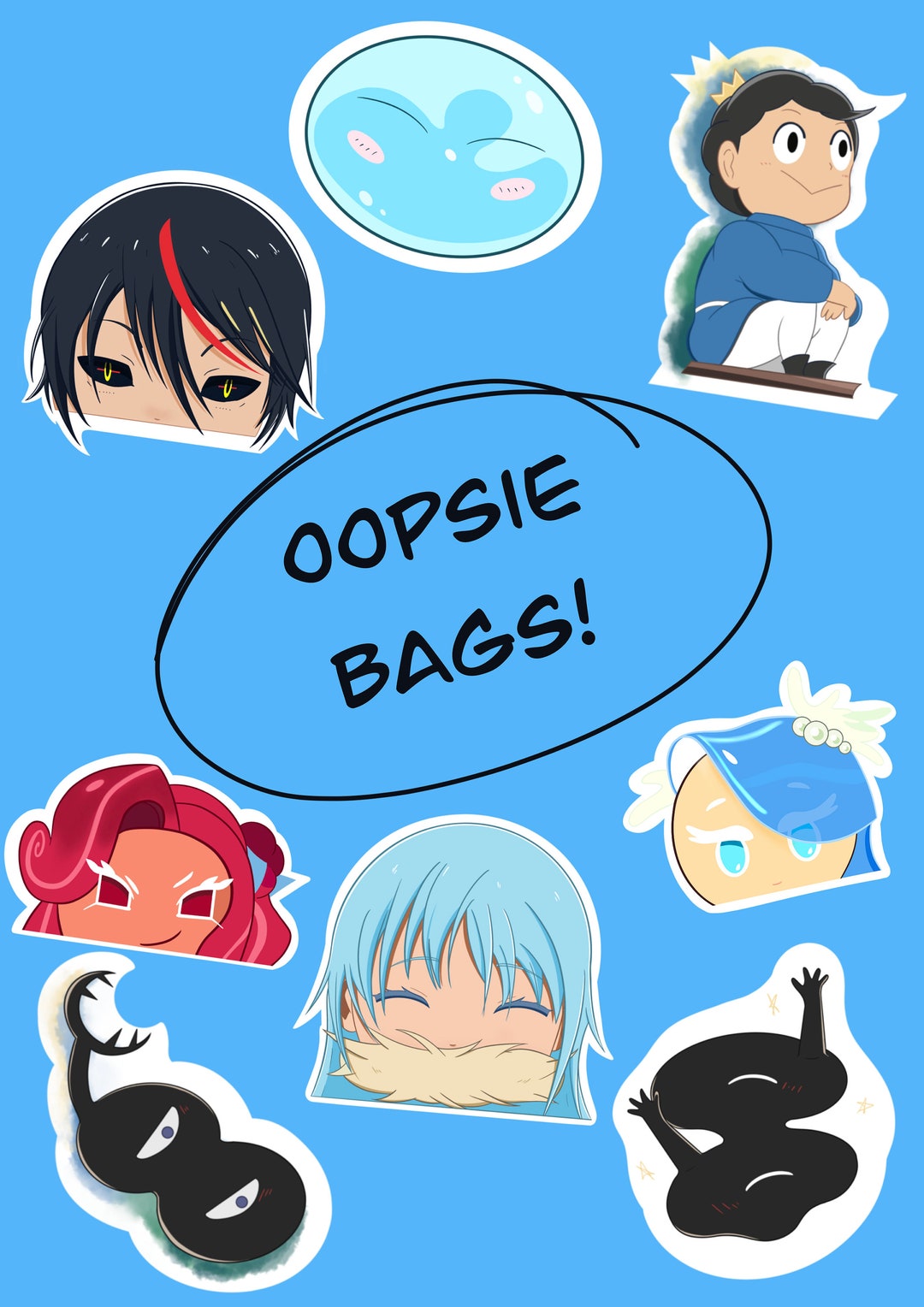 Oopsie Sticker Bundles Etsy