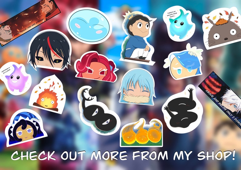 Rimiru Tempest, Slime Form Sticker - Tensura Anime (that Time I Got ...