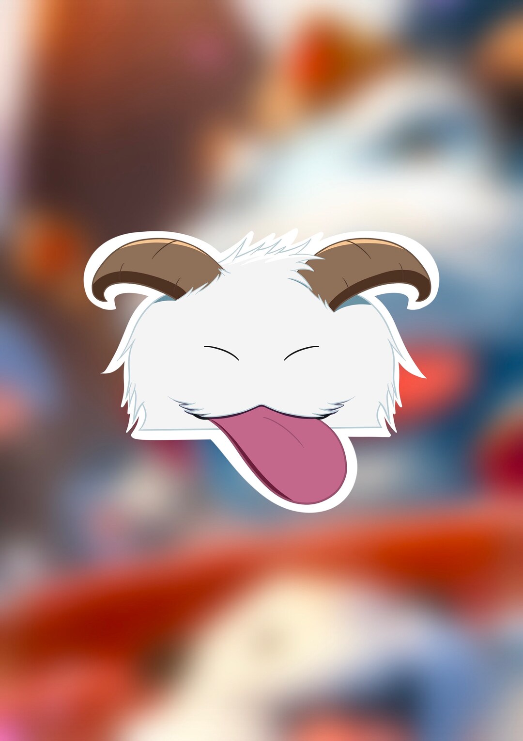 Poro Sticker league of Legends - Etsy