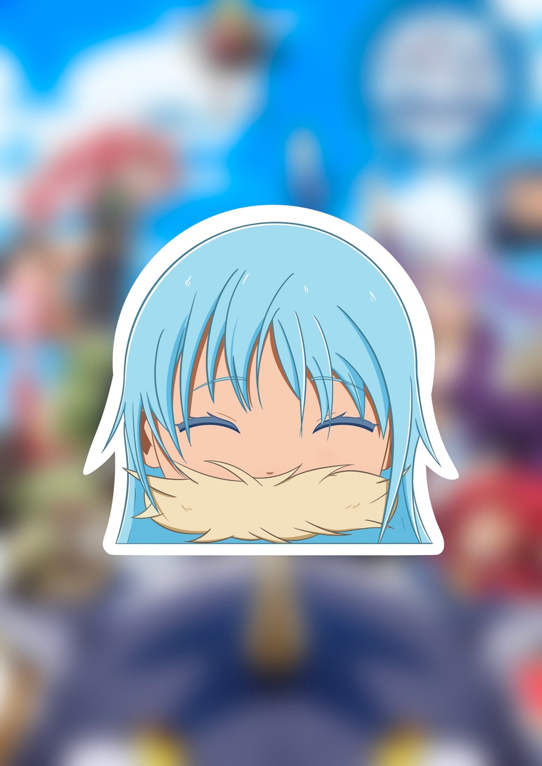 Rimiru Tempest, Human Form Sticker - Tensura Anime (that Time I Got ...