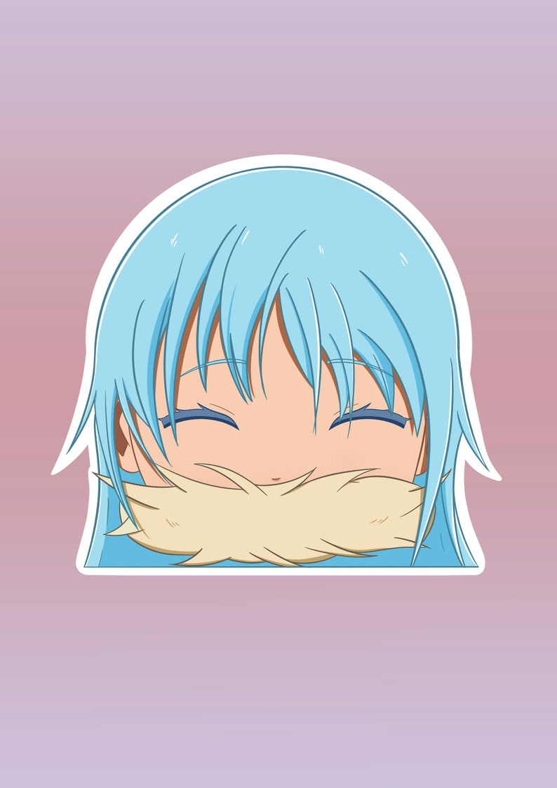 Rimiru Tempest Human Form Sticker Tensura Anime that Time - Etsy