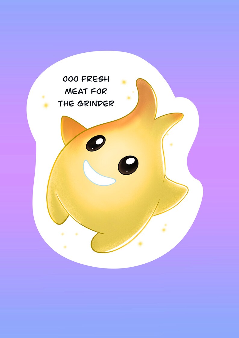 Lumalee Sticker - Super Mario Movie - Etsy