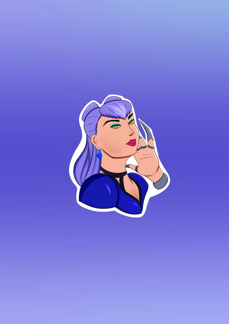 K/DA Evelynn Sticker league of Legends - Etsy