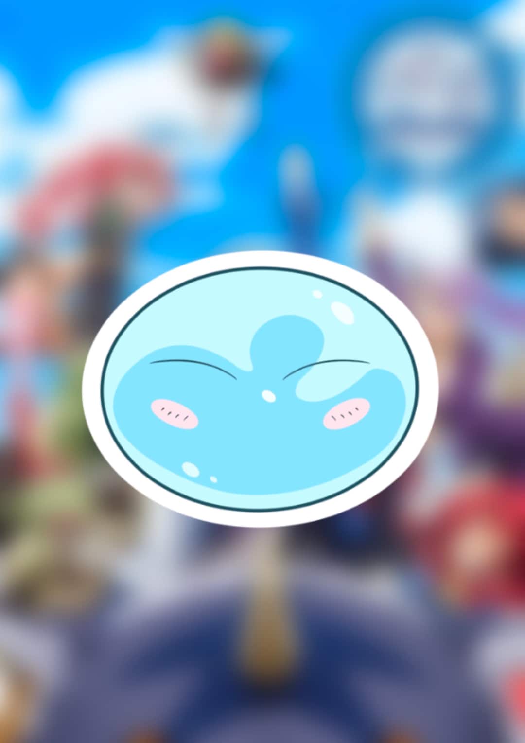 Rimiru Tempest, Slime Form Sticker - Tensura Anime (that Time I Got ...