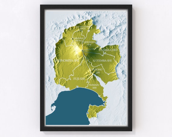 Mount Fuji World Map