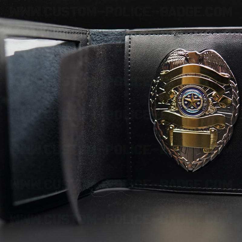 Police Badge Wallet - Etsy
