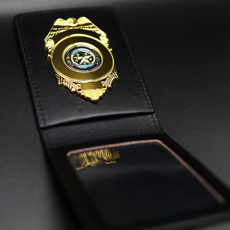 Police Badge Wallet - Etsy