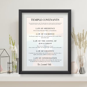 Endowment Temple Covenants - the Covenant Path - Digital Download ...