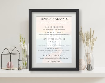 The Covenant Path Poster Size 18x24, 8x10 Digital Print Instant ...