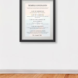 Endowment Temple Covenants - the Covenant Path - Digital Download - Etsy