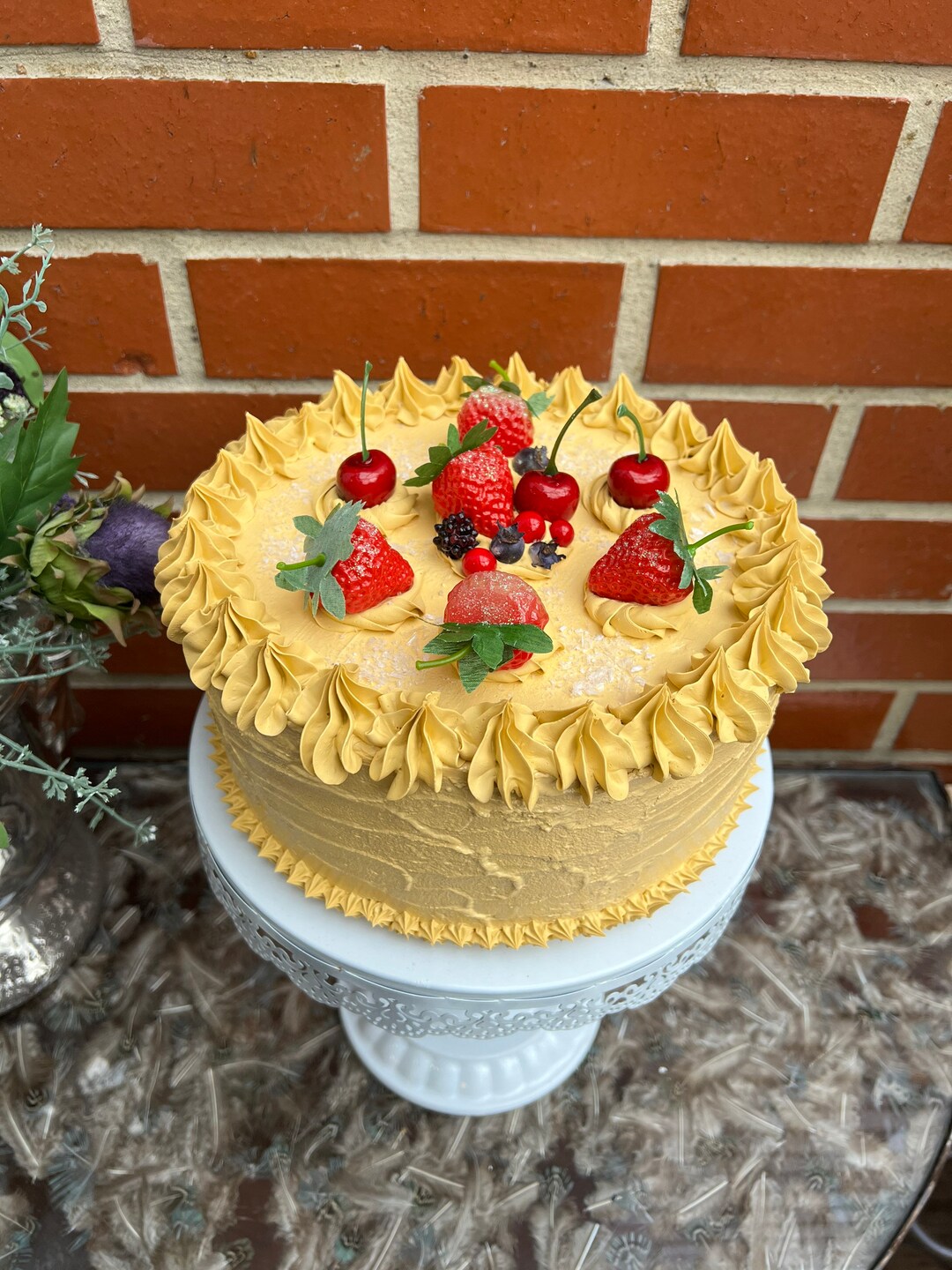 Artificial Fake Cake. Victoria Sponge Cake 10. Prop Props Kitchen Table ...