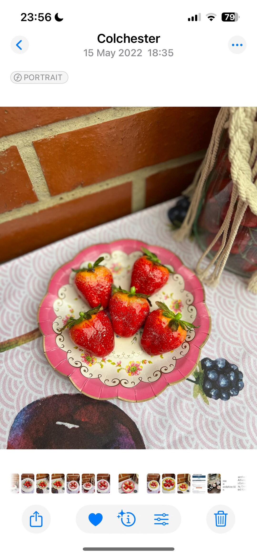 Fake Strawberry Set – Realistic Kitchen & Photo Props (set of 6) - Etsy