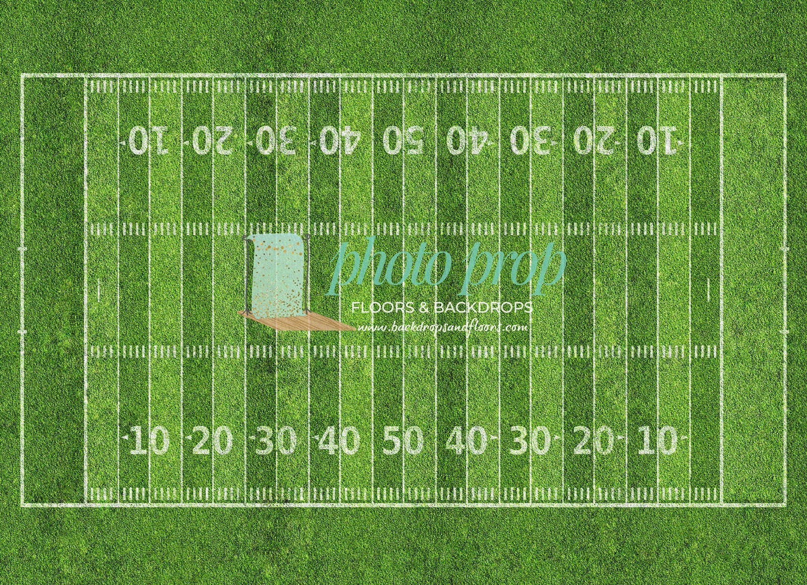Grass Football Field Newborn Photography MINI BACKDROP / FLOORDROP ...