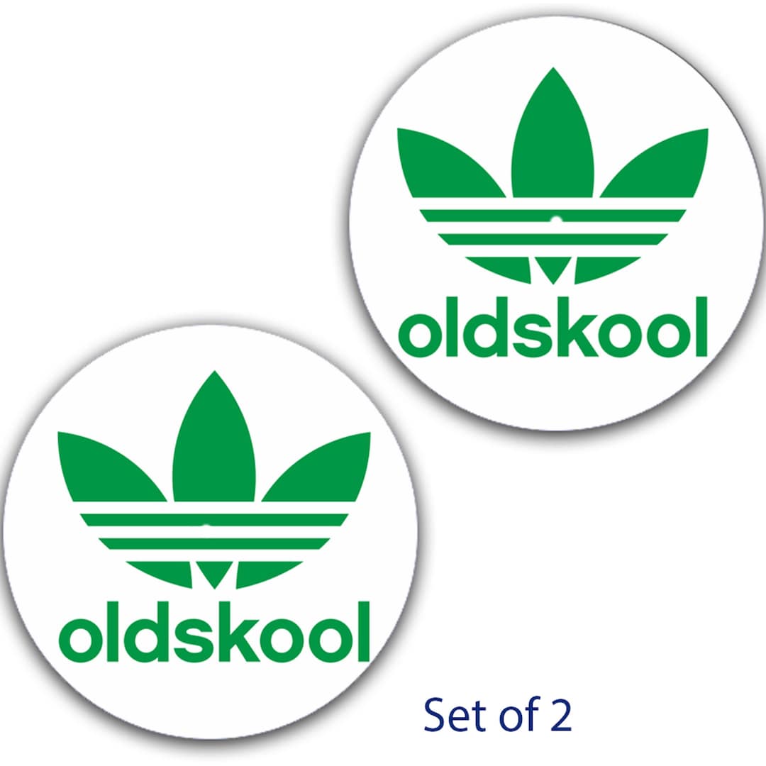 One Pair Old Skool 3 Old School 7 Inch Slip Mat Portablism Turntable ...