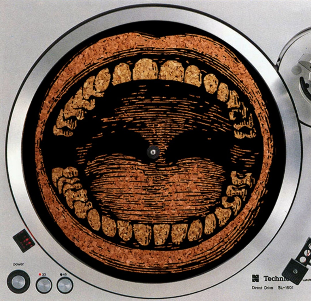 Cork Zen Big Mouth Open Cork 12 Inch Slip Mat Turntable - Etsy