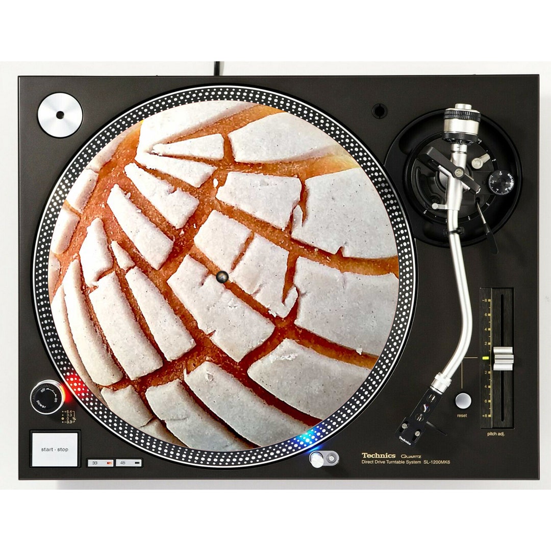 DJ Mexican Concha 2 Scratch Pad 12 Inch Slip Mat Turntable Slipmat DJ ...
