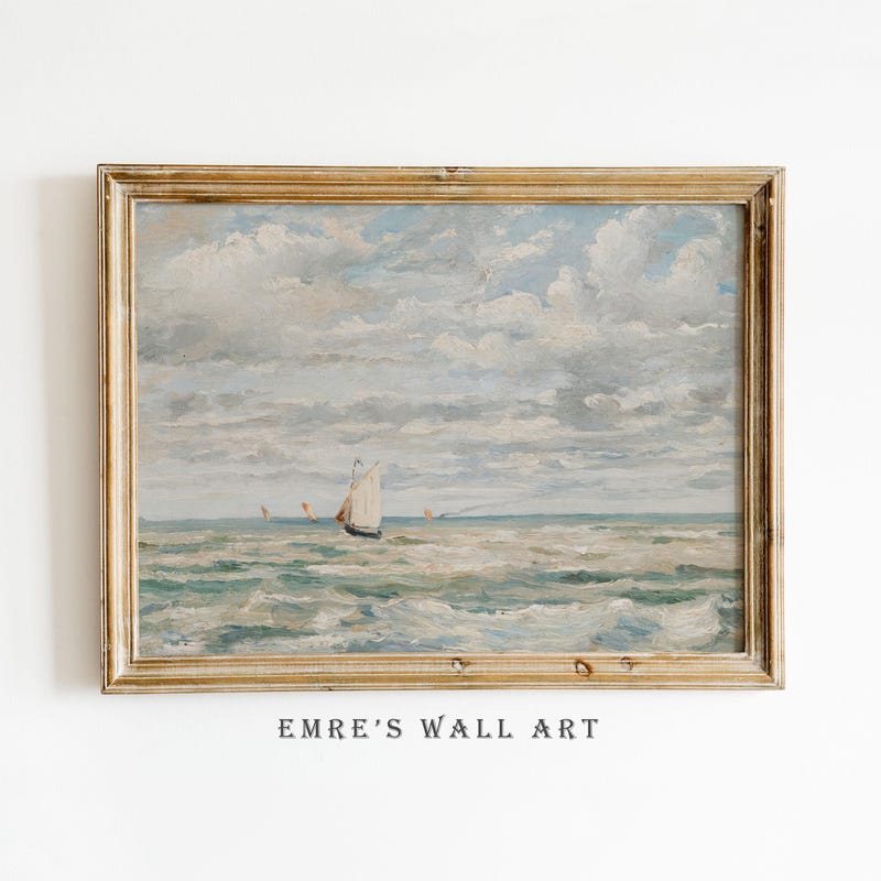 Old Sailboat Paintings - Etsy