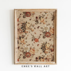 Vintage Textile Wall Art Print Vintage Rustic Pattern Wall - Etsy