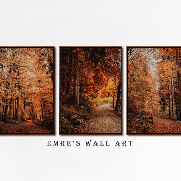 Fall Prints Set of 3 - Etsy
