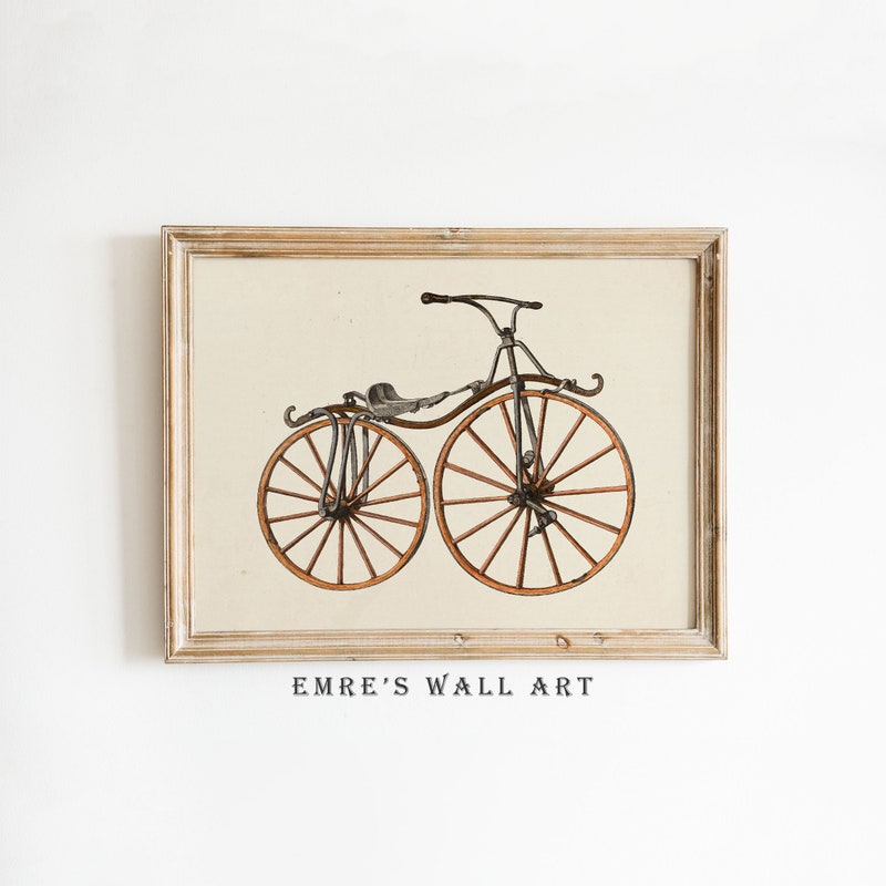 Abstract Bicycle Art - Etsy