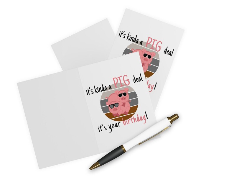 It's Kinda a PIG Deal Svg,digital Download,perfect Design for Birthday ...