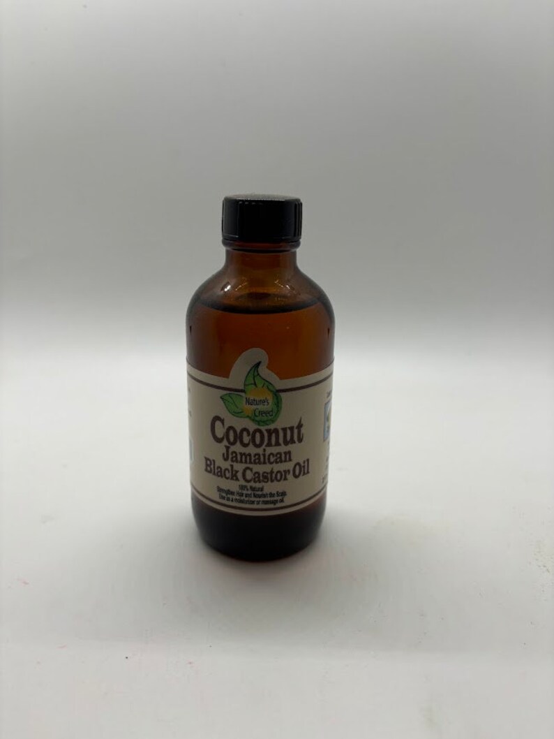 Coconut Jamaican Black Castor Oil - Etsy