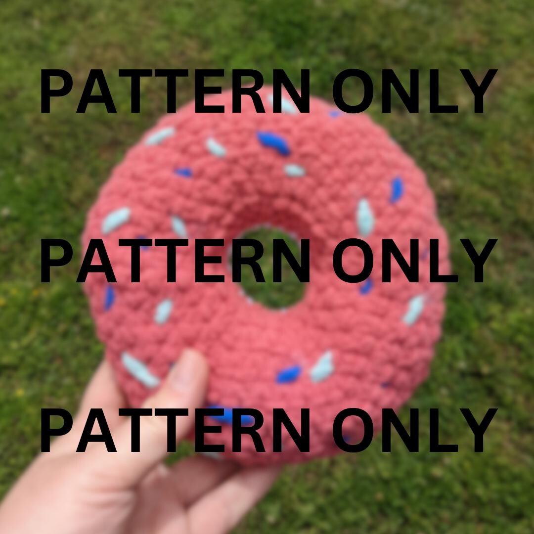 Donut Crochet Pattern (PATTERN ONLY) - Etsy