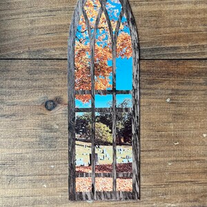Autumn Cemetery Victorian Window Bookmark- Set of 2 - Etsy