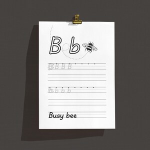 Alphabet A-Z Handwriting Practice Sheets, Printable ABC Worksheets ...