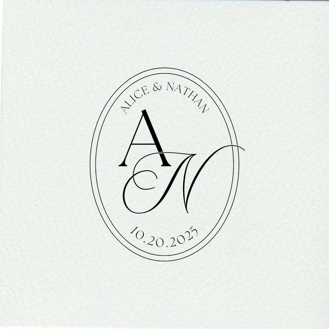 Custom Wedding Monogram | Minimalist Modern Logo (digital Download) - Etsy
