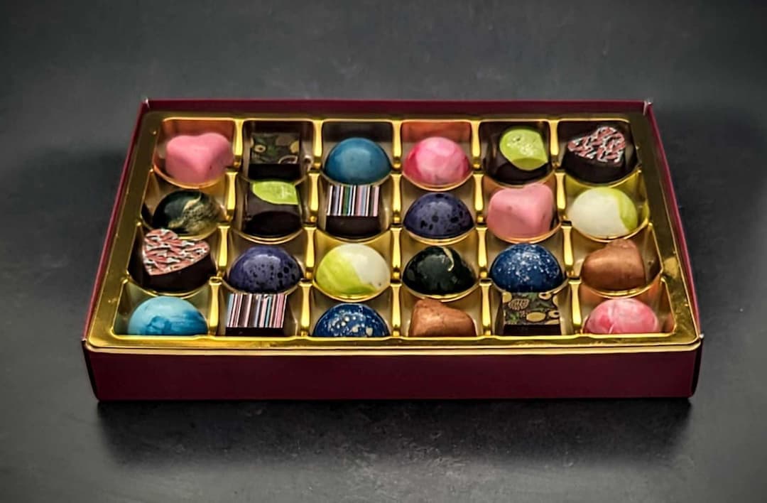 Handmade Artisan Luxury Chocolates - Creative Intriguing Flavours Gift ...