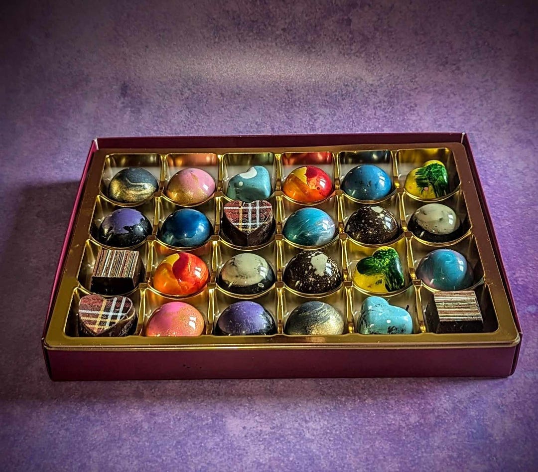 Handmade Chocolates - Cocktail Flavours Gift - Etsy UK