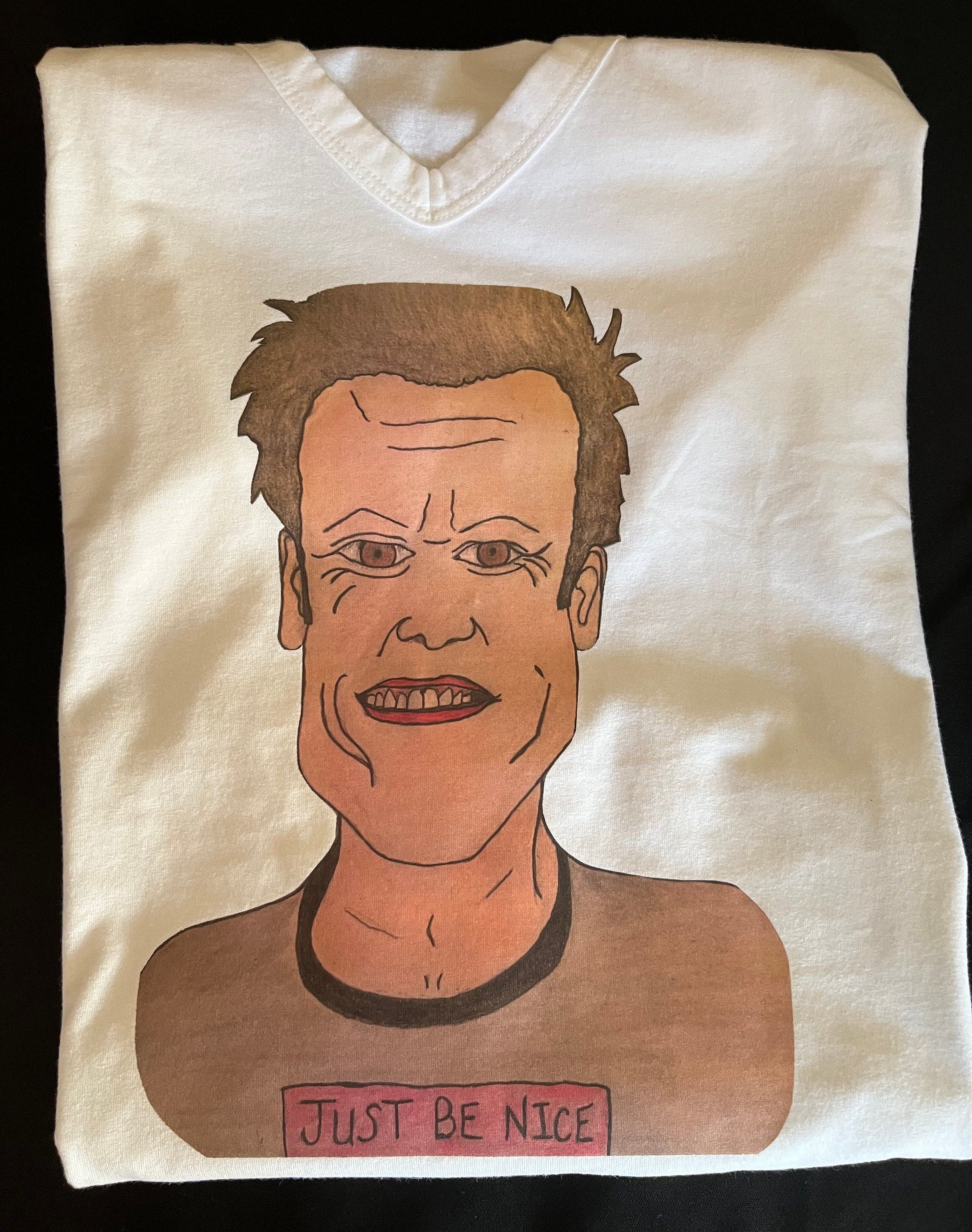 Funny Jim Carrey Just Be Nice T Shirt - Etsy