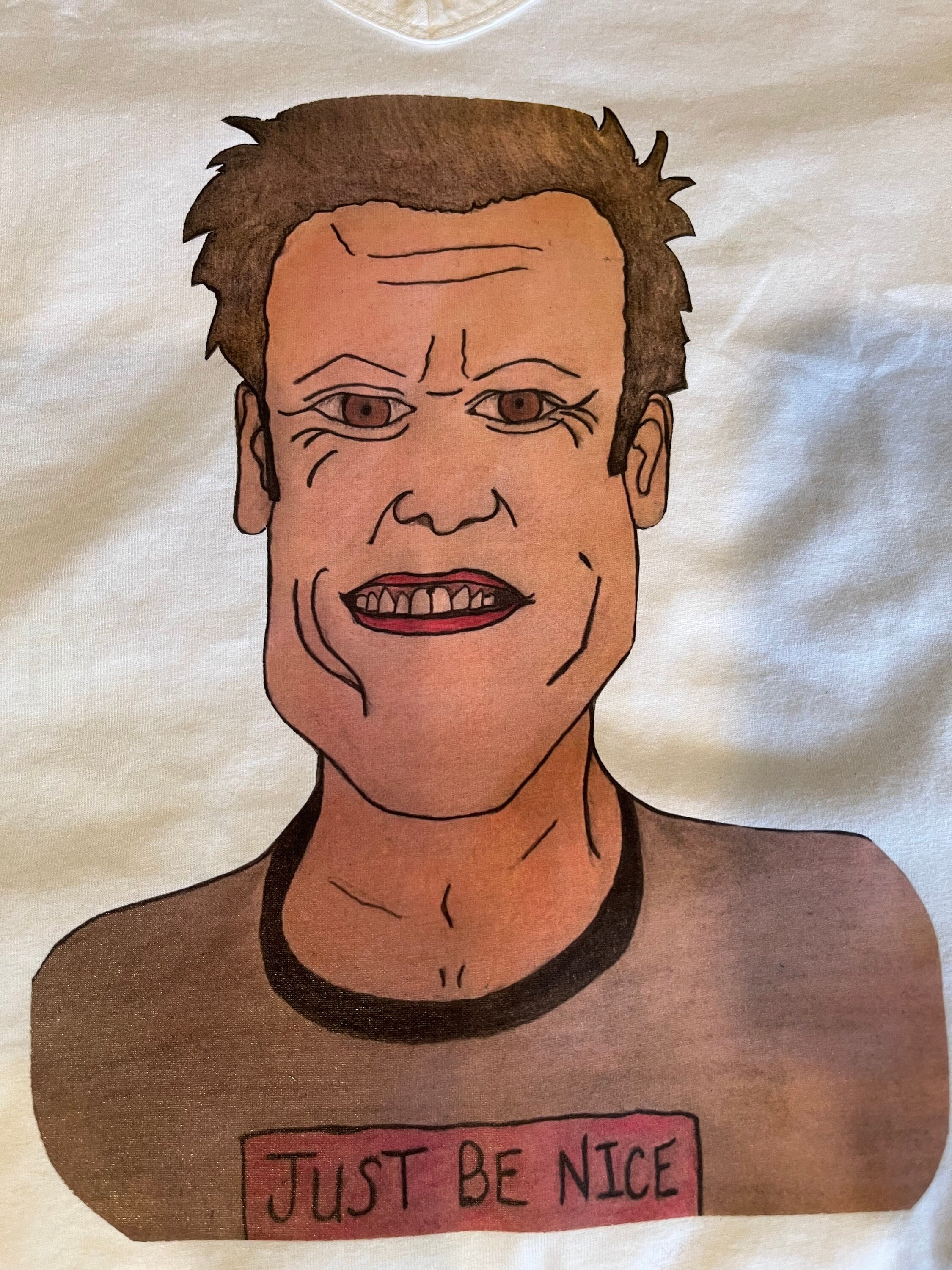 Funny Jim Carrey Just Be Nice T Shirt - Etsy