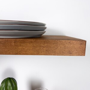 Handcrafted Wood Floating Shelf: Rustic Home Decor, 10-inch Deep - Etsy