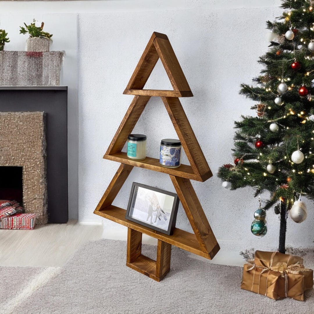 Rustic Knotty Pine Tree Shelf: Woodland Nursery Decor - Etsy