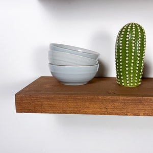Handcrafted Wood Floating Shelf: Rustic Home Decor, 10-inch Deep - Etsy