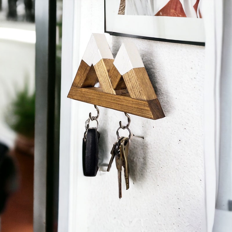 Mountain Key Rack - Etsy