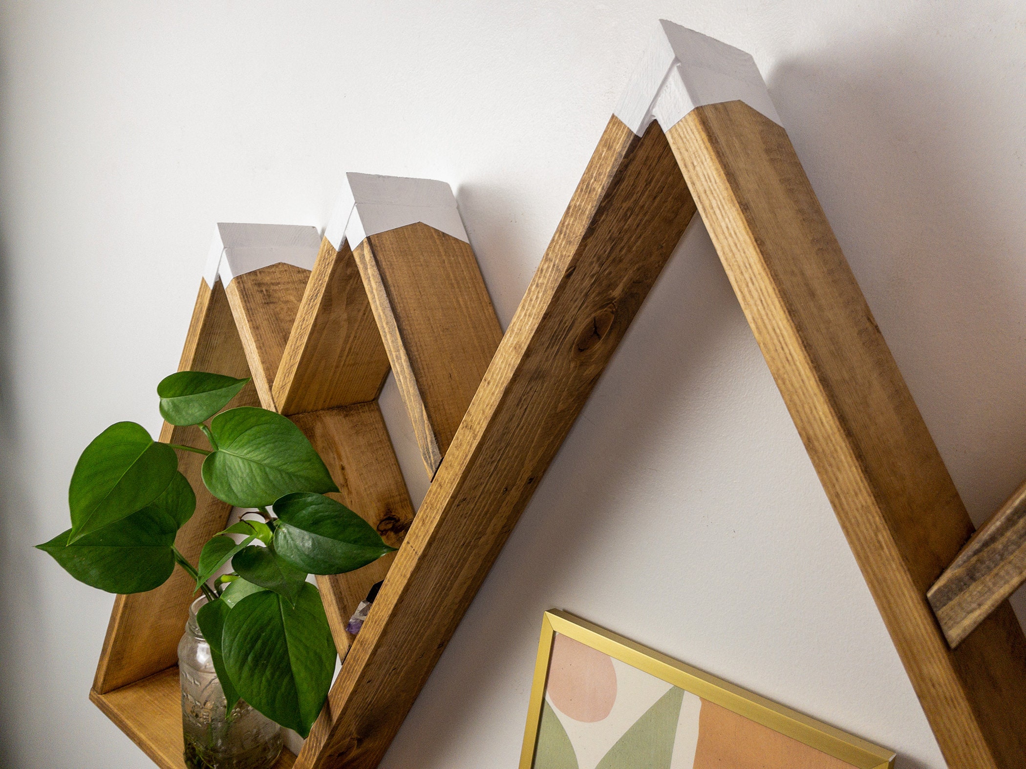 Wood Mountain Wall Shelf at Courtney Stansberry blog