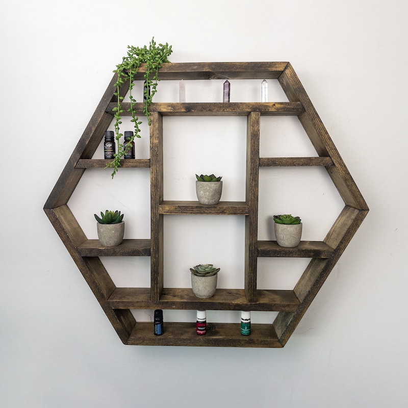 Hexagon Shelf - Etsy
