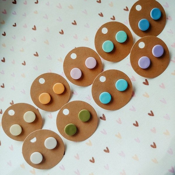 Fimo Clay Earrings - Etsy
