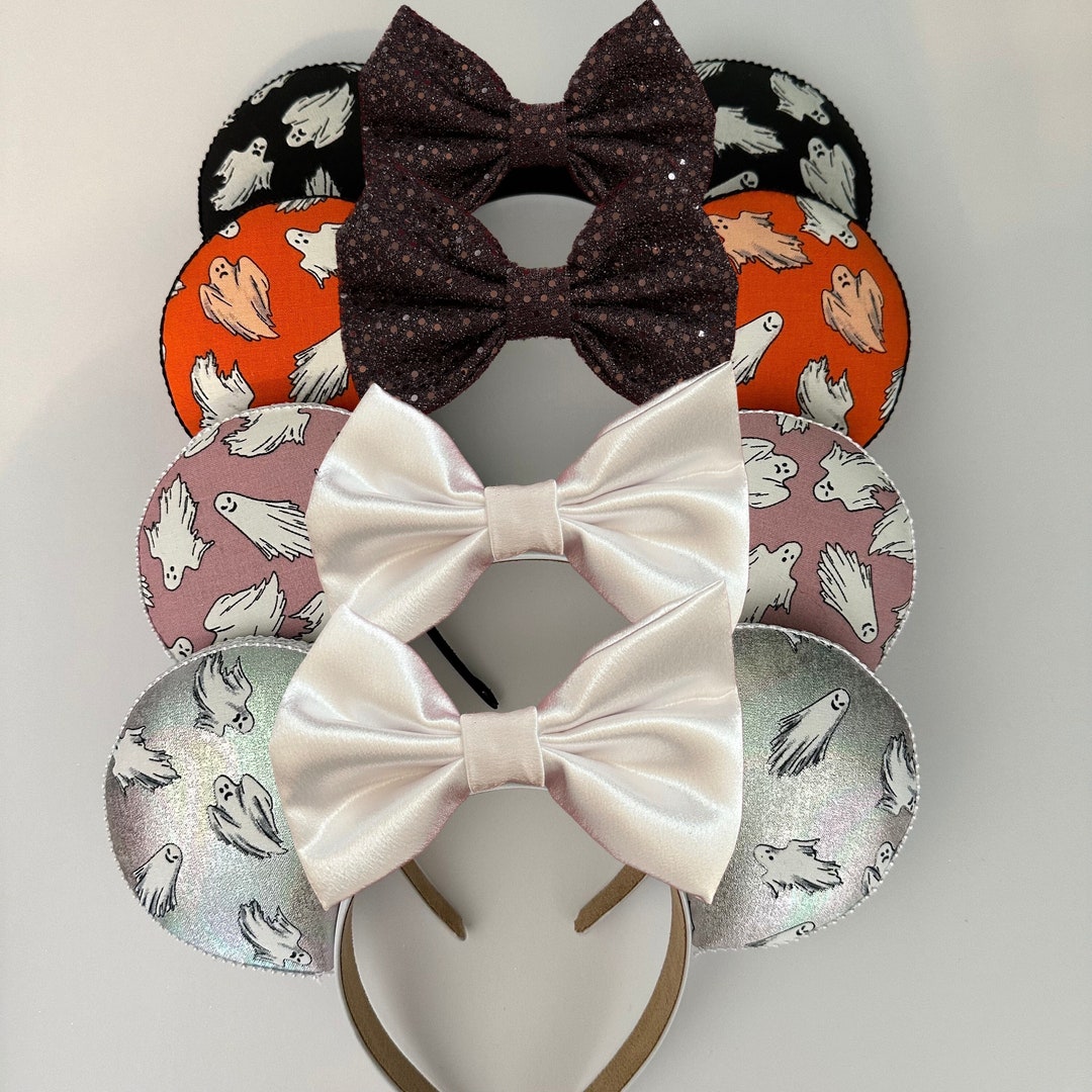 Glow in the Dark Mini Ghost Ears | Halloween Ears | Mouse Ears ...