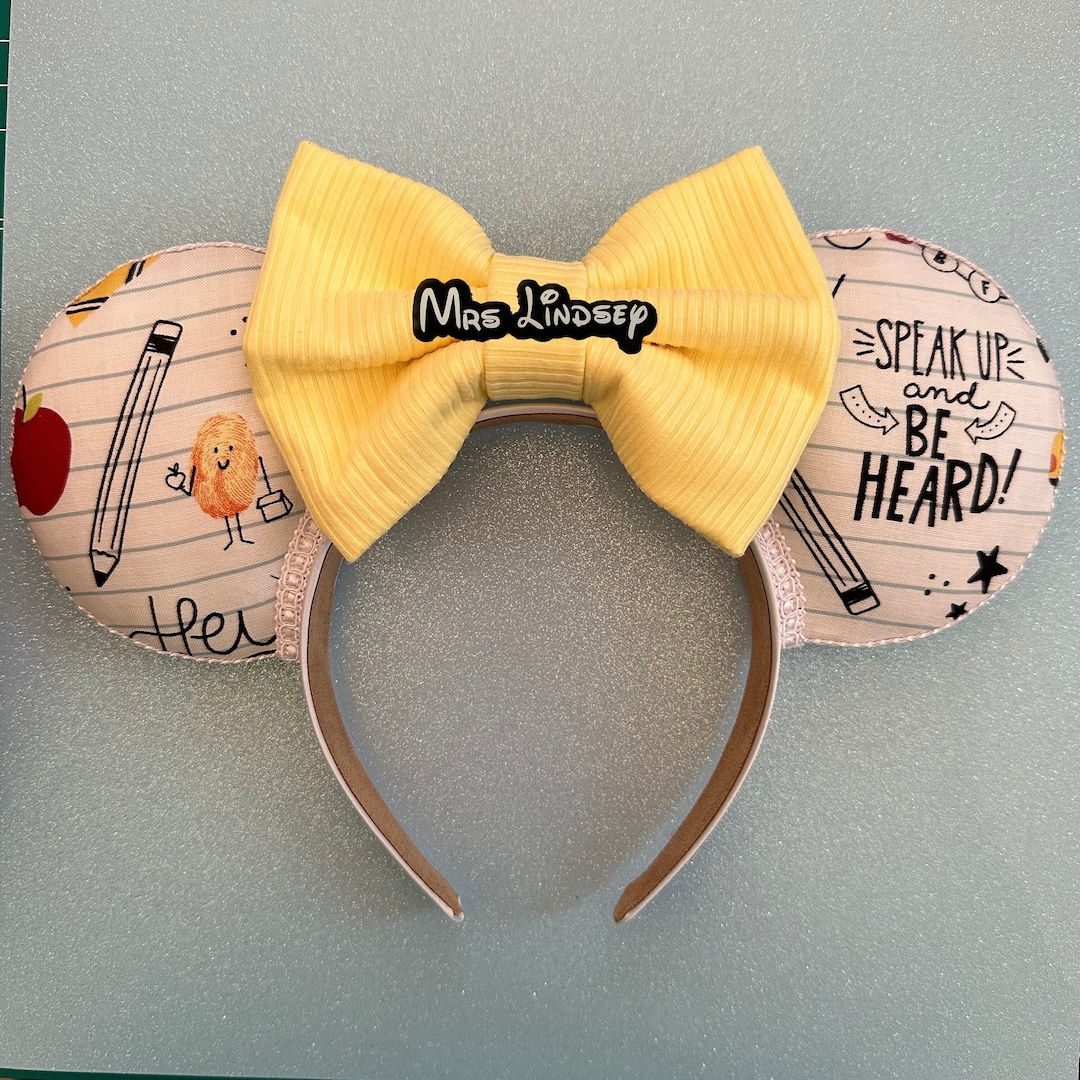 Teacher Inspiration Mouse Ears | Mouse Ears | Teacher Mouse Ears ...