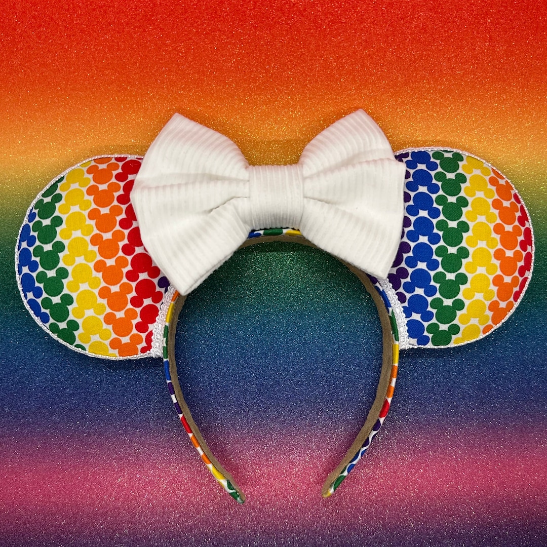 Rainbow Mickey Shapes Ears | Minnie Mouse Ears | Rainbow Ears | Disney ...