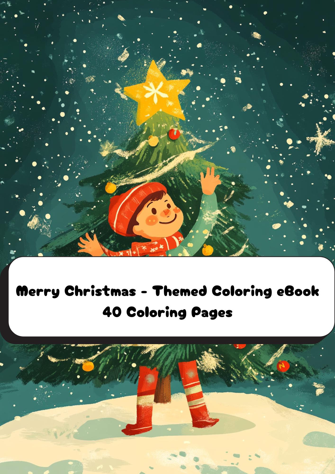 Merry Christmas Coloring Ebook | Holiday Fun for Kids and Adults ...