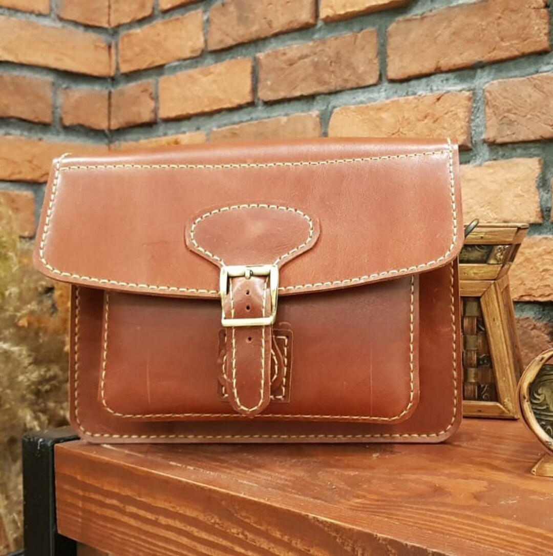 Leather Crossbody Bag Women ,postman Style Leather Satchel , Crossbody ...