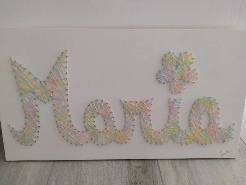 Name String-art - Etsy