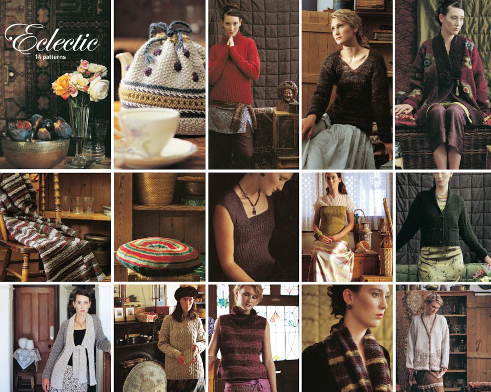 Vintage Knitting Pattern Book Eclectic Collection Book | A Collection ...