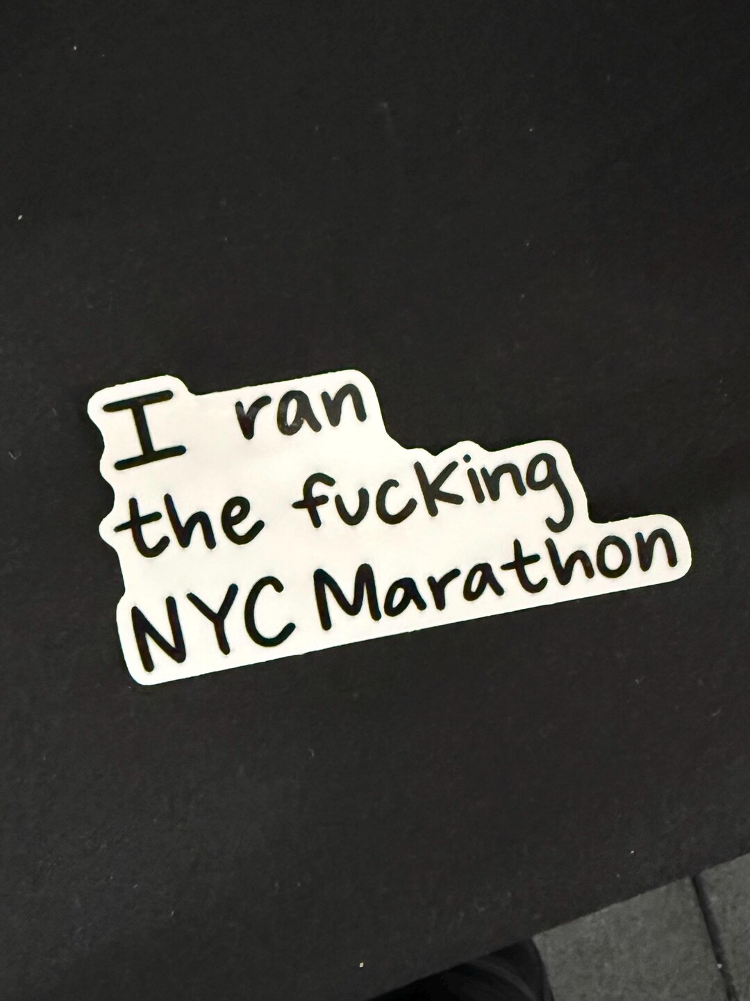 Marathon Sticker - Etsy